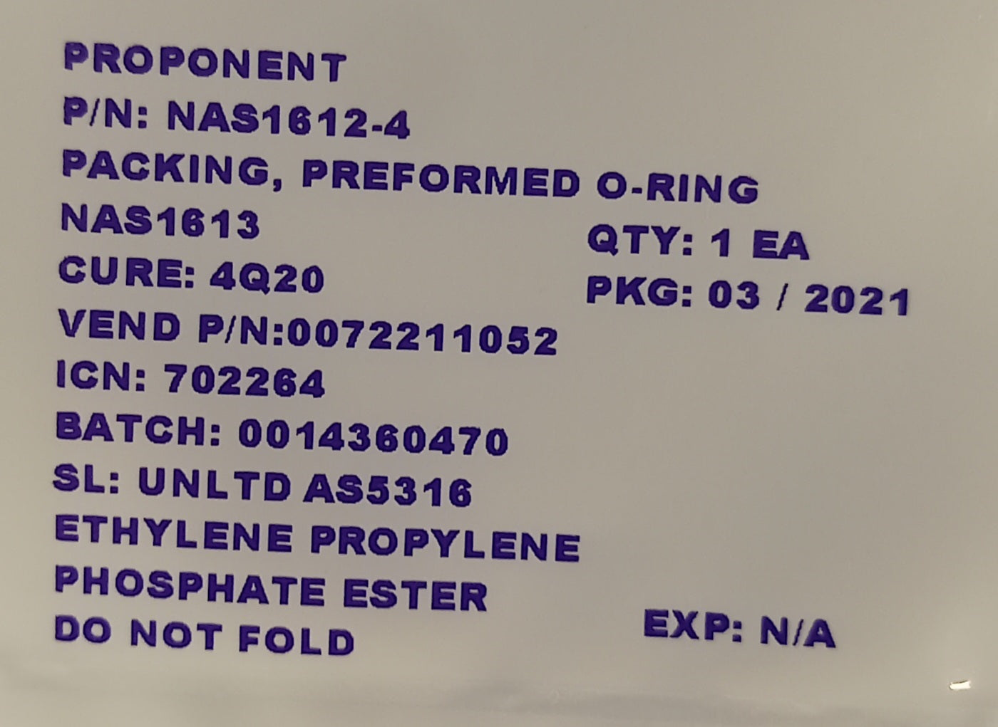 NAS1612-4 – Cradle Aeronautics LLC